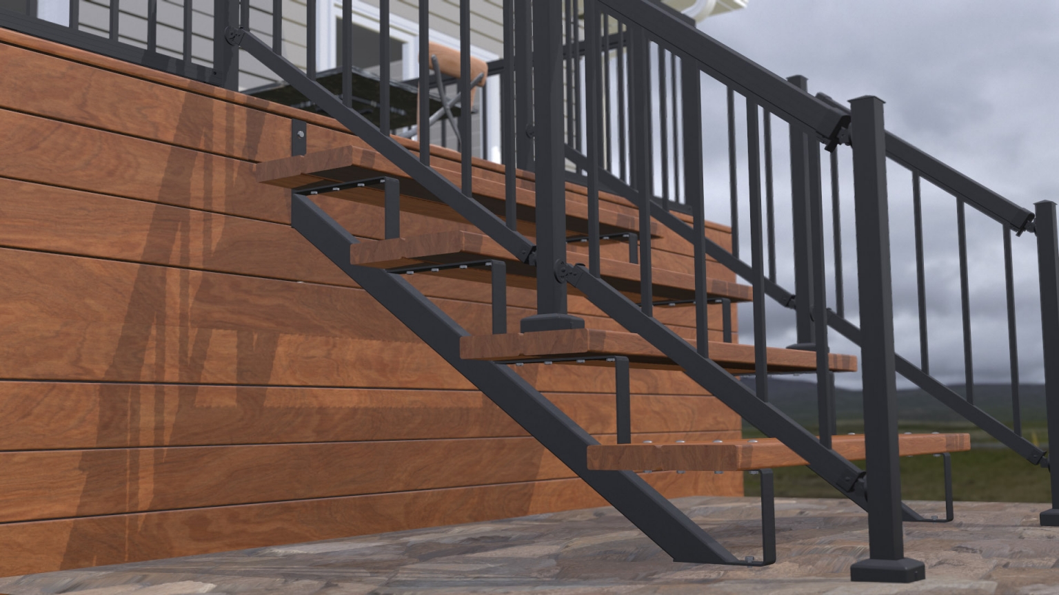 Peak Steel Stair Stringers - Features & Benefits - Peak Products ...